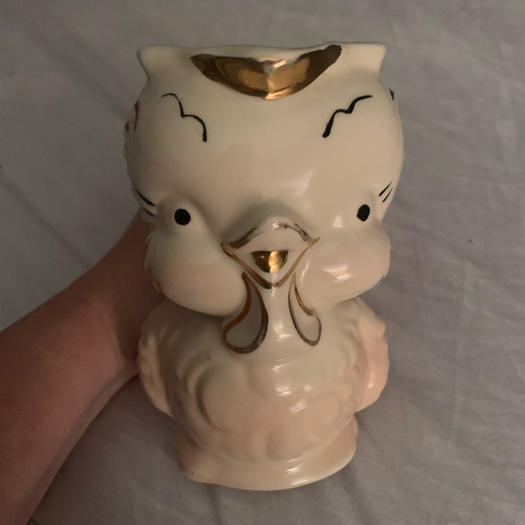 Shawnee | Kitchen | Vintage Porcelain Baby Owl Pitcher | Poshmark
